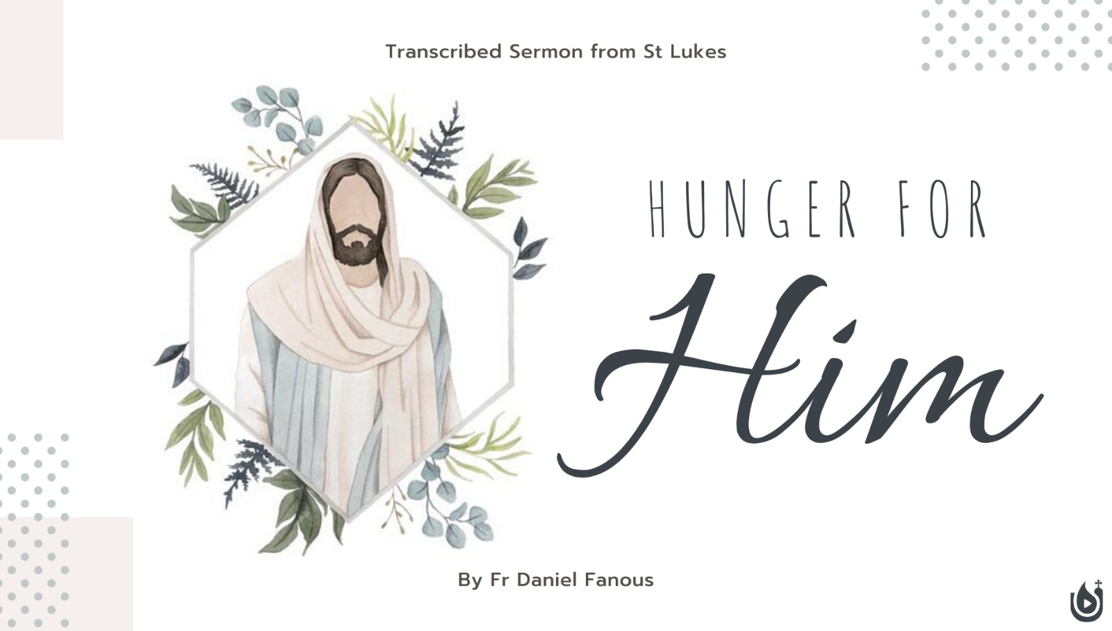 Hunger for Him – Upper Room Media Blogs