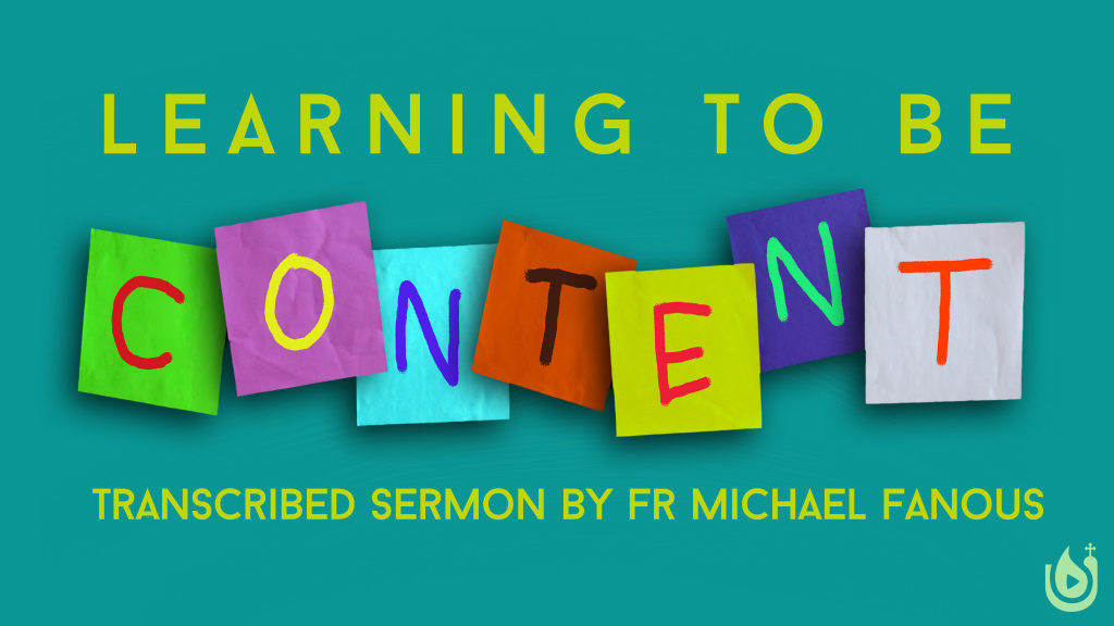 Learning to be Content – Upper Room Media Blogs