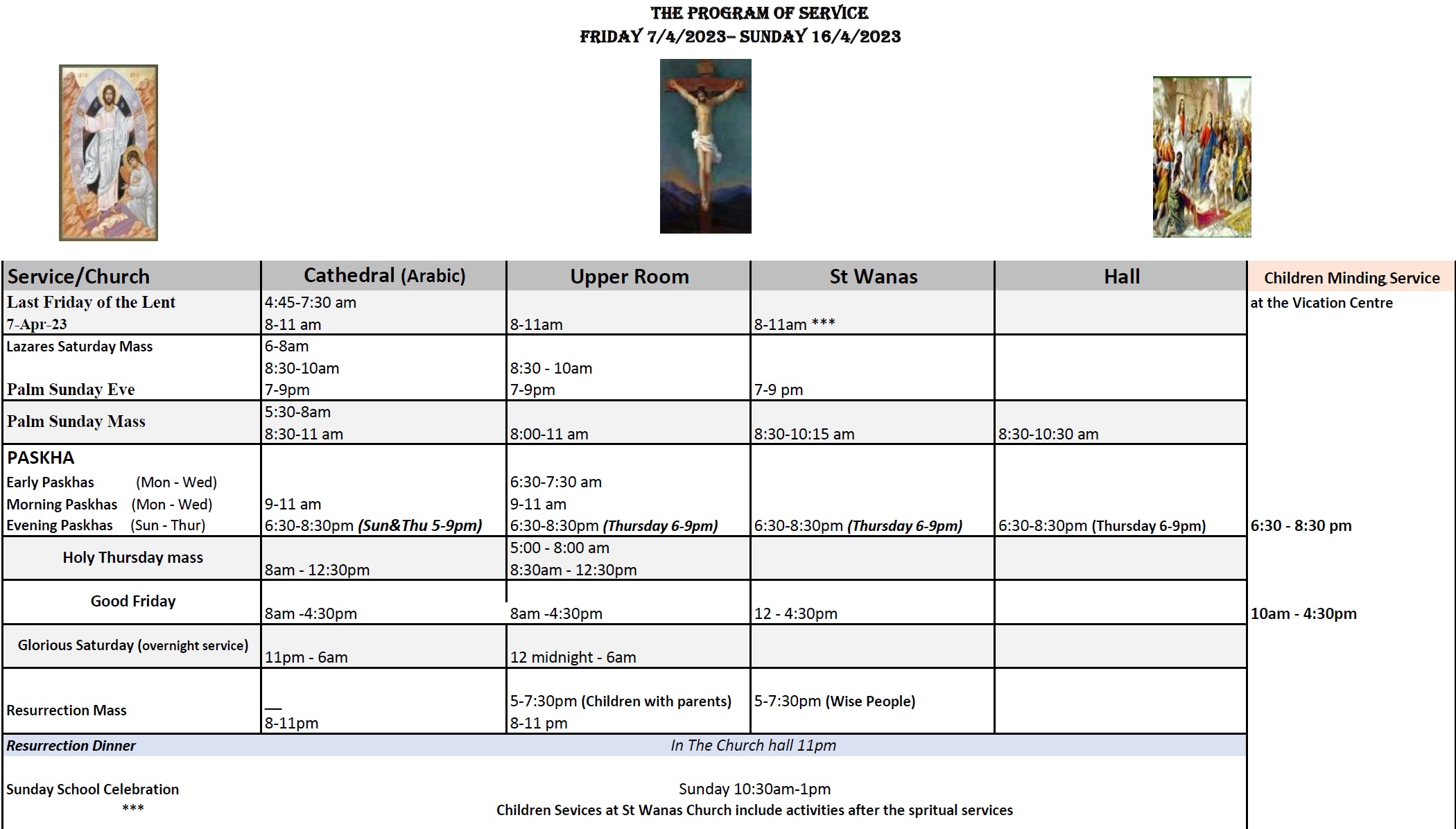 Holy Week 2023 | St Mark Coptic Orthodox Church Sydney